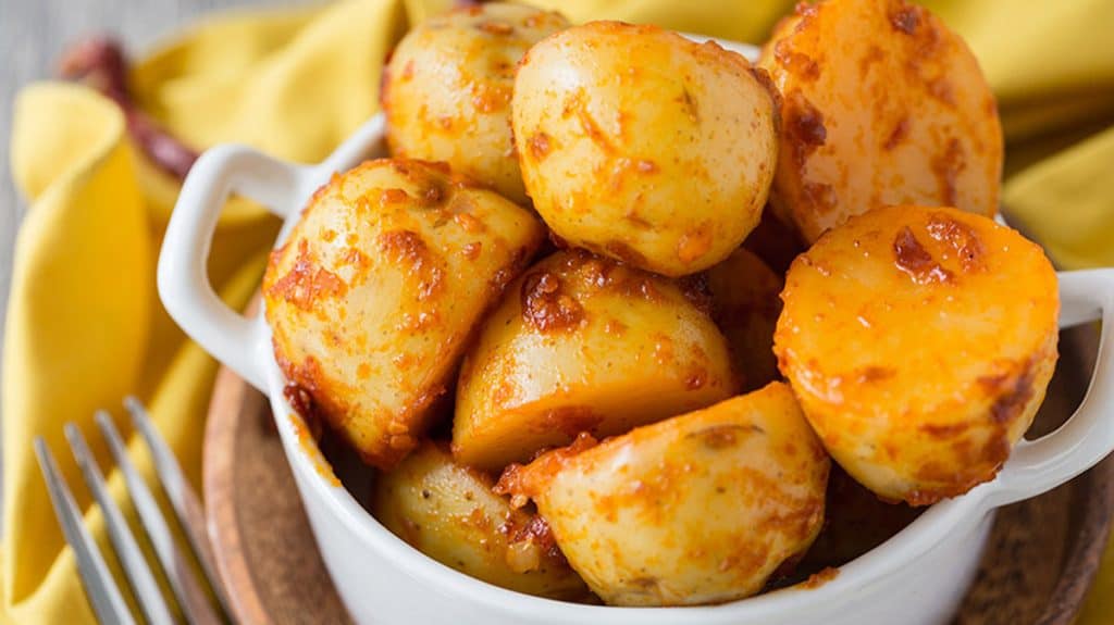 Papitas con Chile - Sabrosano